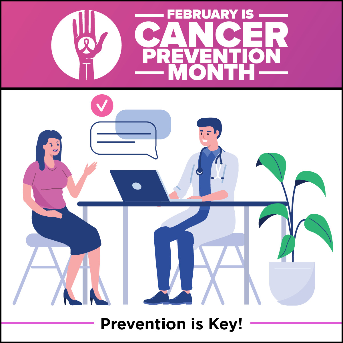 February is National Cancer Prevention Month! - Caldwell Medical Center
